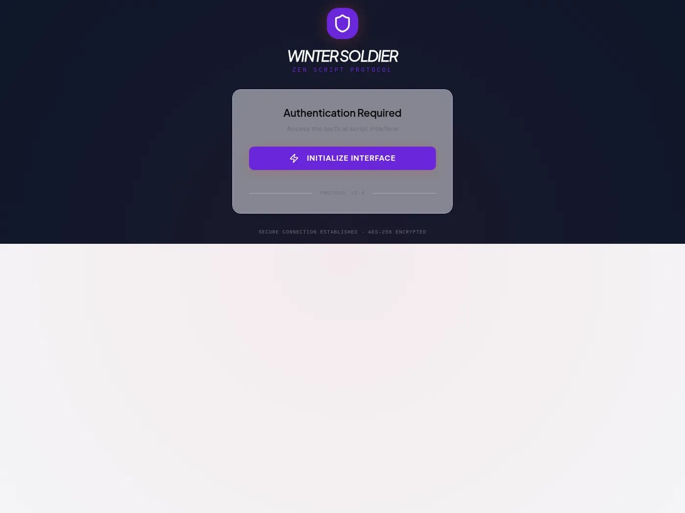 Winter Soldier Zen Script