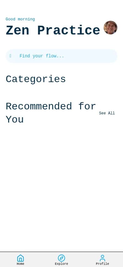 ZenFlex Yoga App