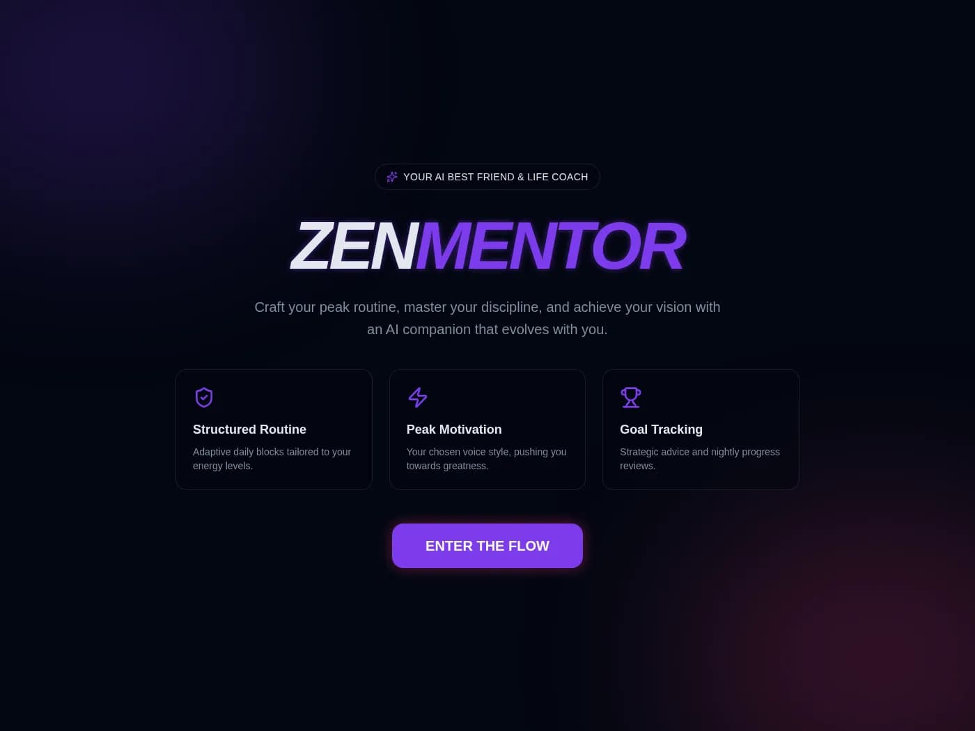 ZenMentor AI Companion