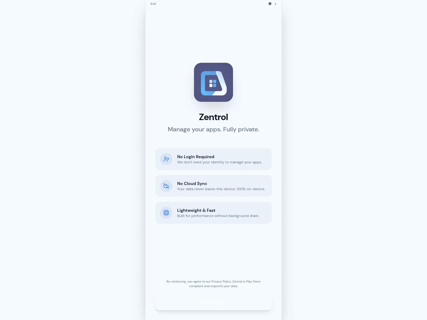 Zentrol App Manager