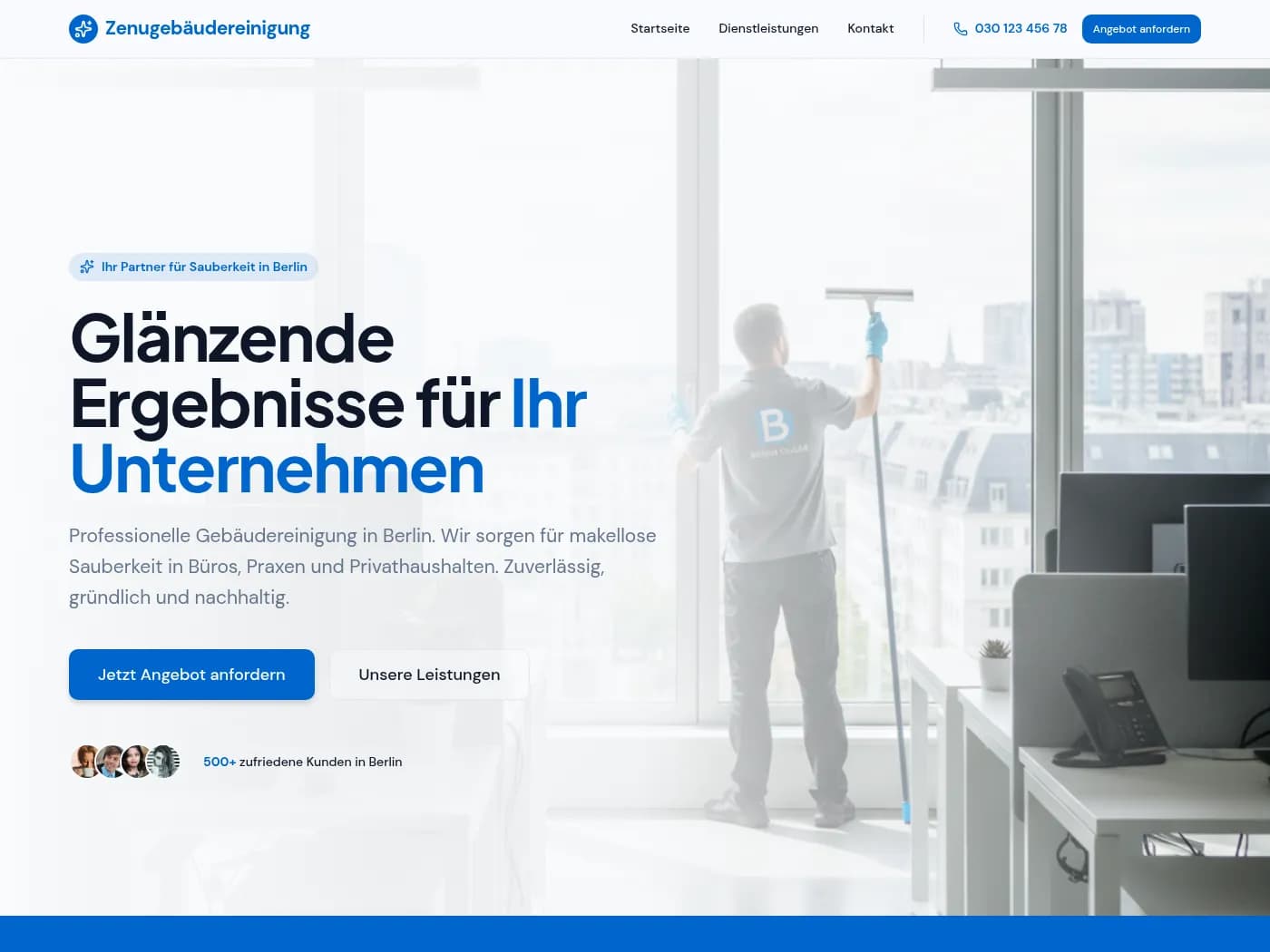 Zenugebäudereinigung Site