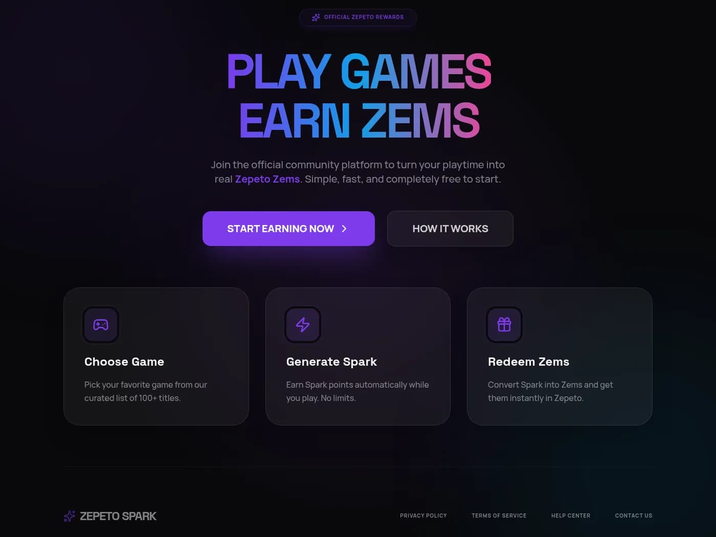 Zepeto Zems Rewards