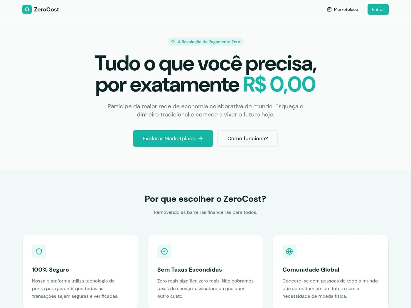 Zero Cost Payments