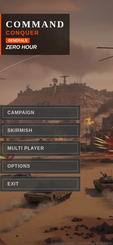 Generals Zero Hour Mobile