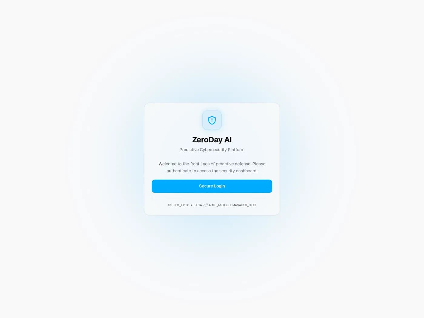 ZeroDay AI Dashboard