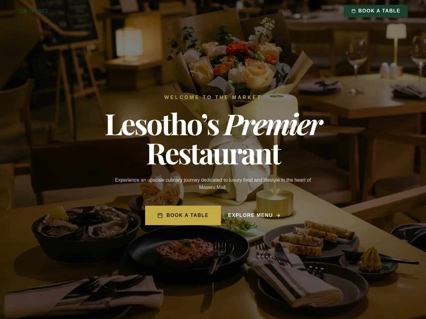 Zesty Bites Restaurant Site