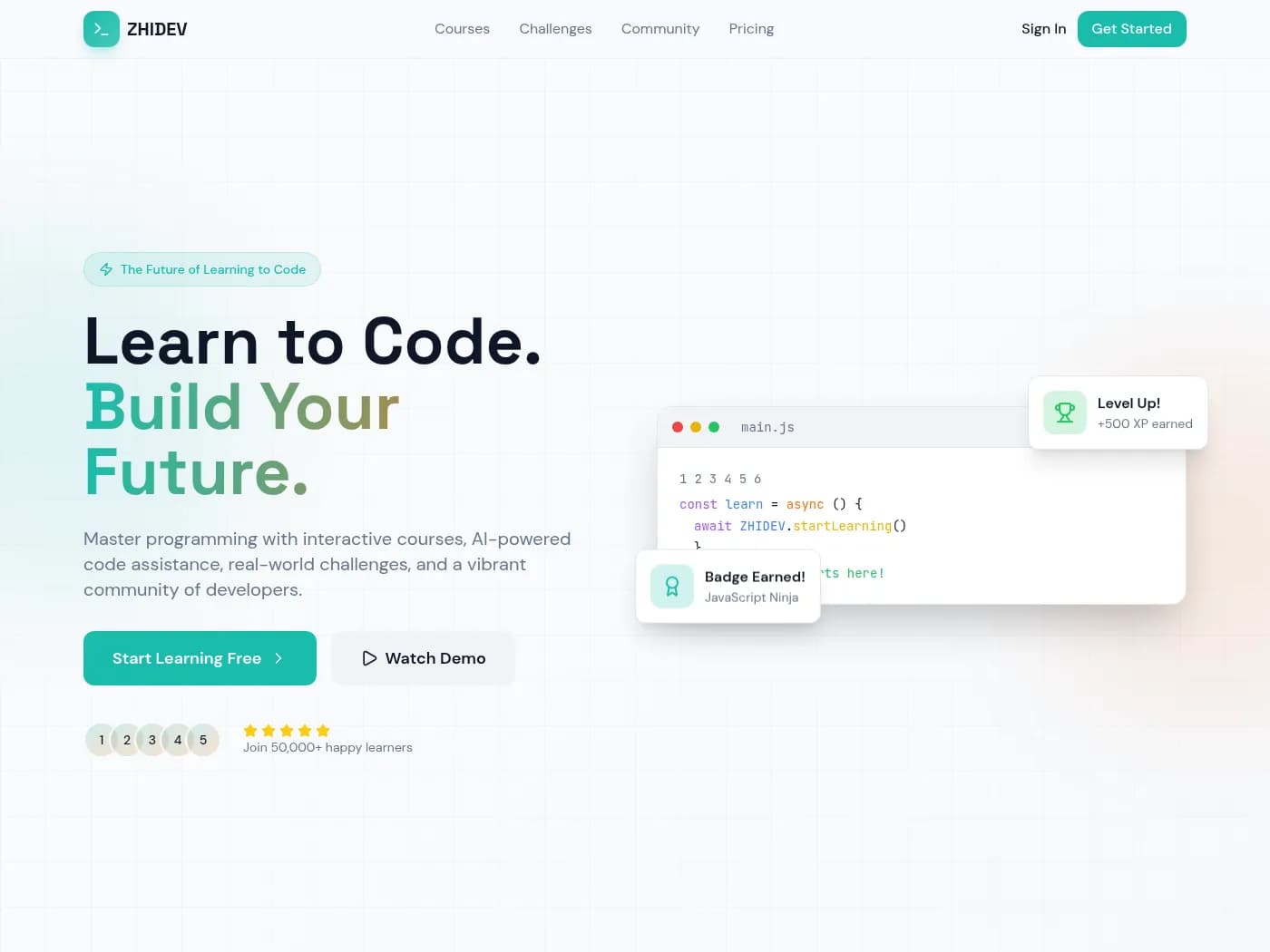 ZHIDEV Learn Platform