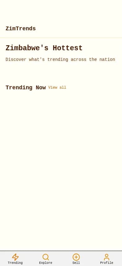 ZimTrends Marketplace