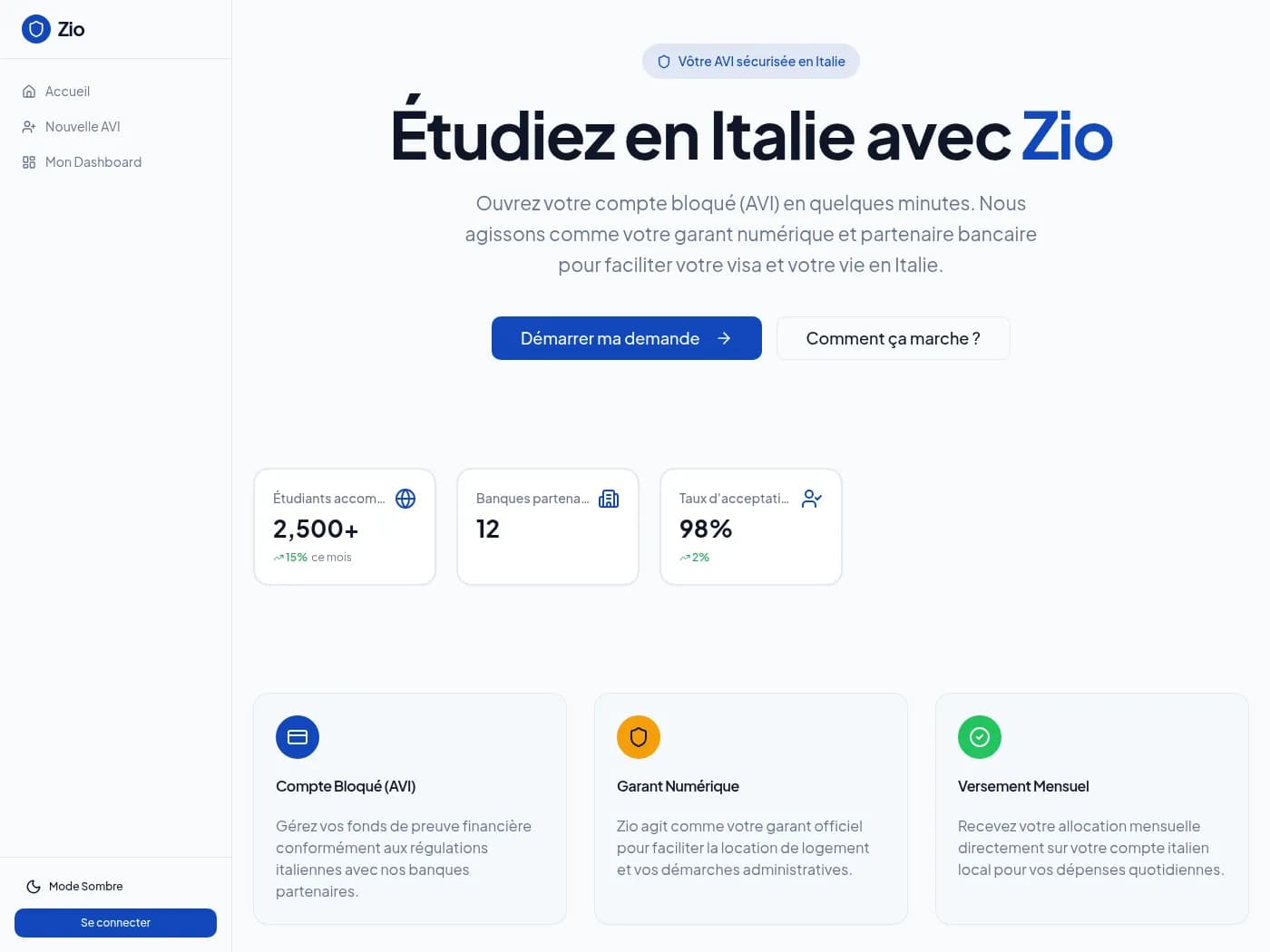 Zio Student Banking