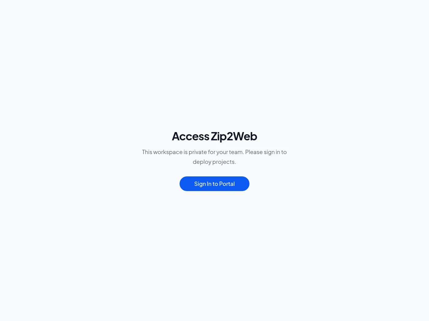 Zip2Web App Builder