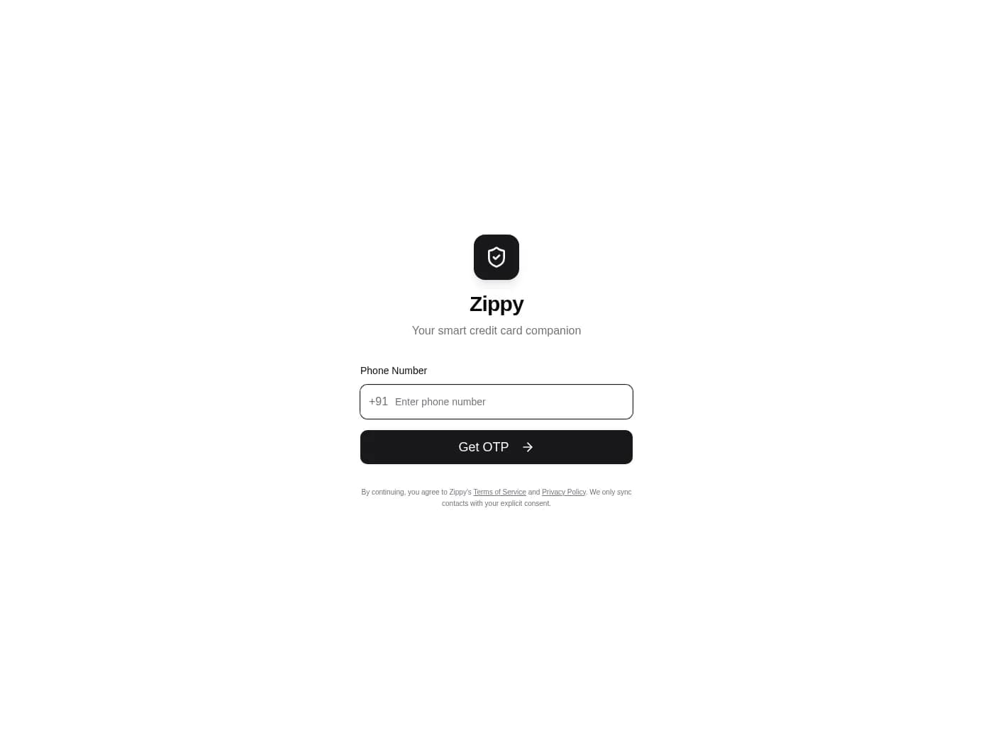 Zippy Card Companion