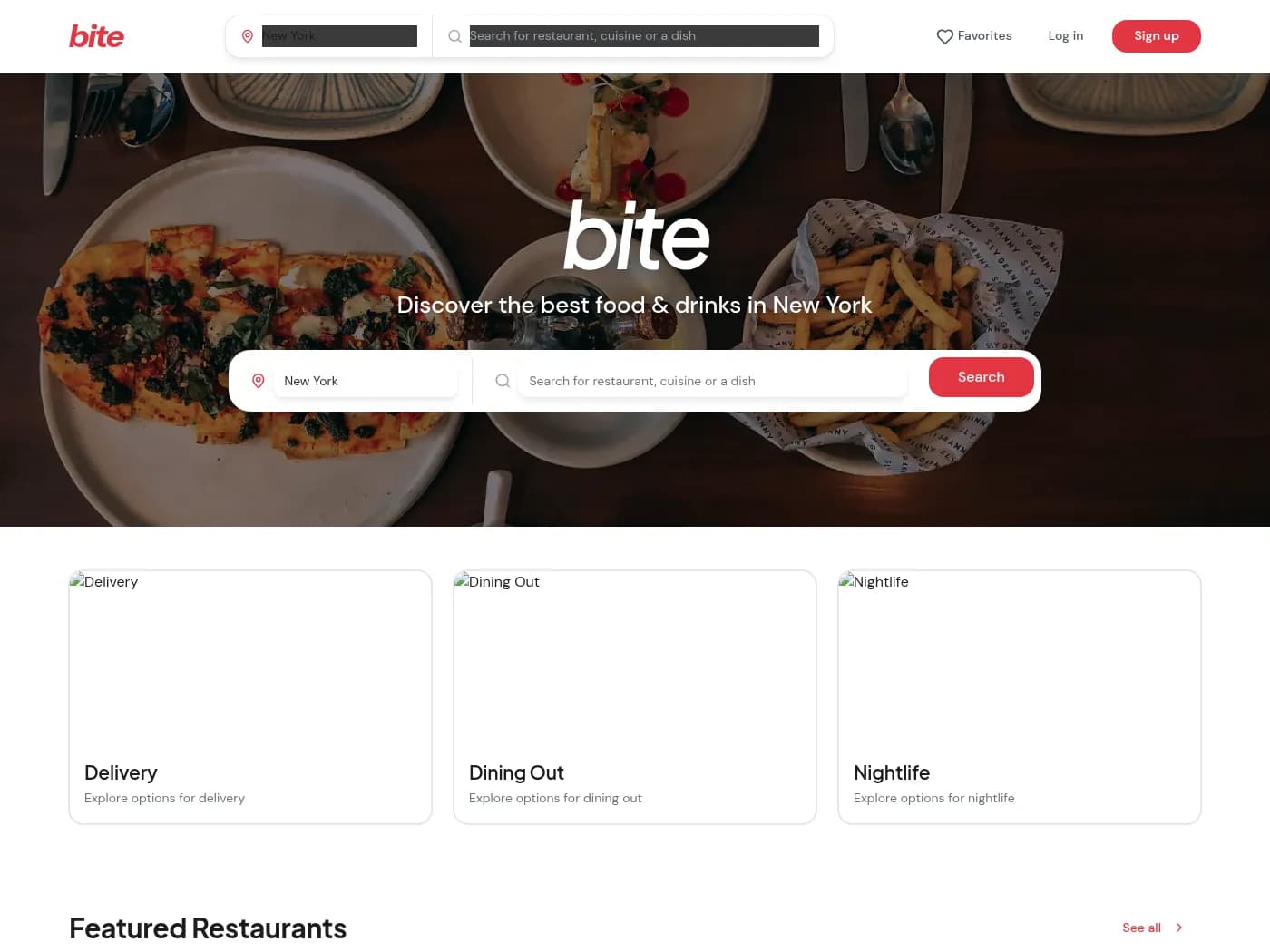 Zomato Clone Web App