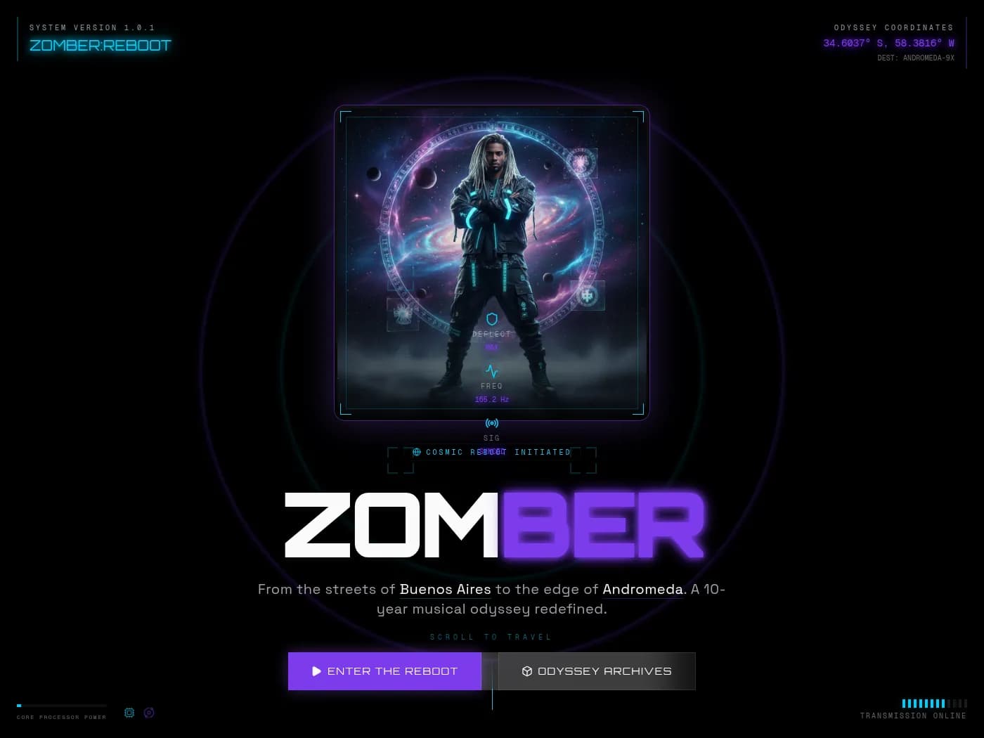 ZOMBER Cosmic Reboot