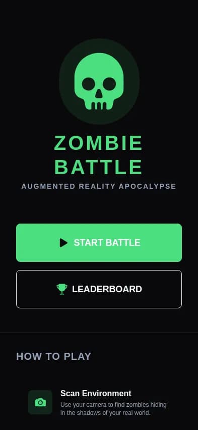 Zombie AR Battle