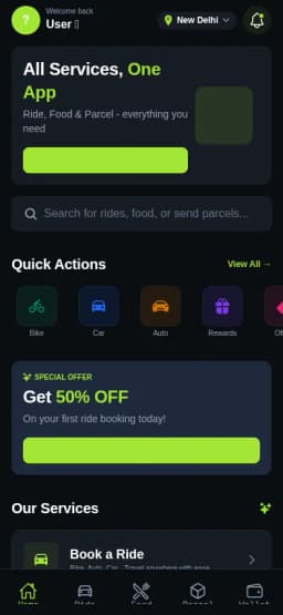 ZooGo India ride halling app