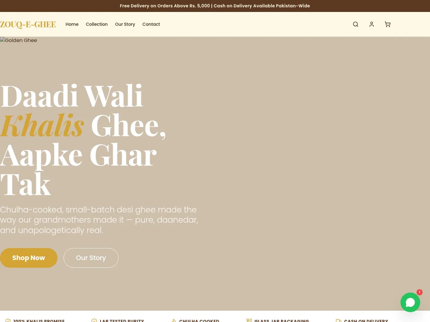 Zouq-E-Ghee Premium Store
