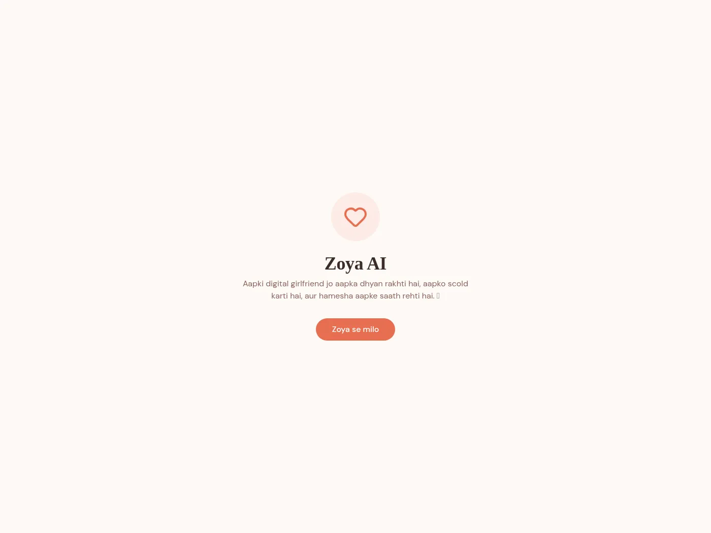 Zoya AI Assistant