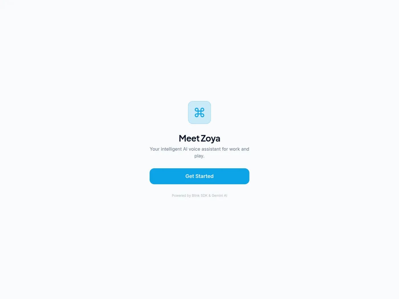 Zoya Voice Assistant