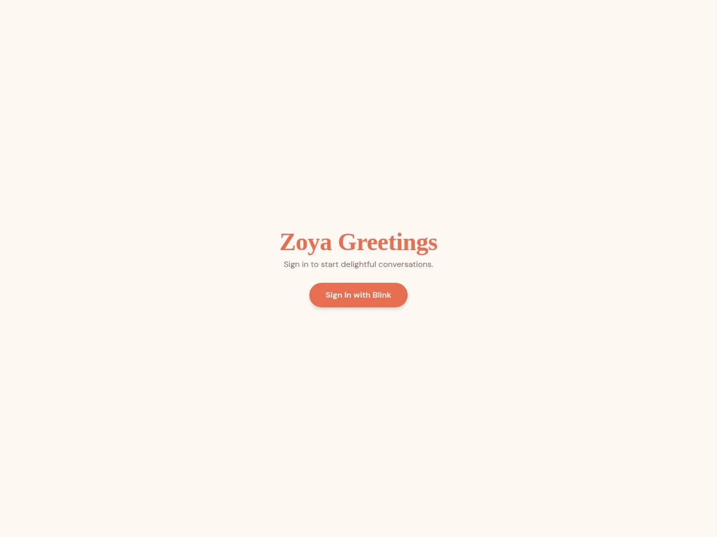 Zoya Greetings