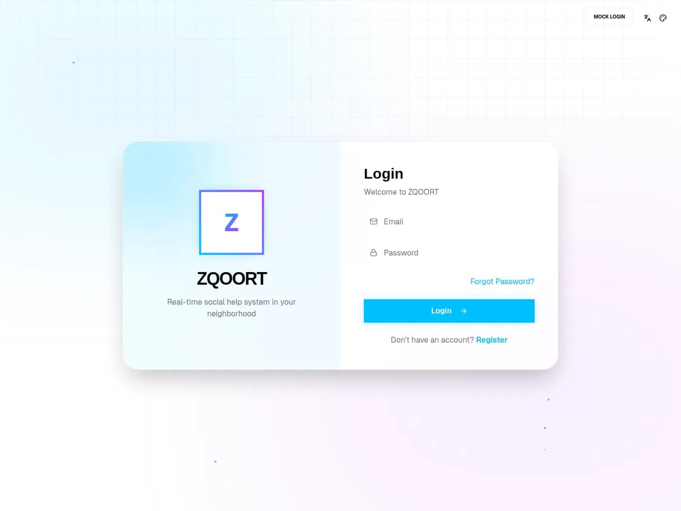 ZQOORT Futuristic UI Kit