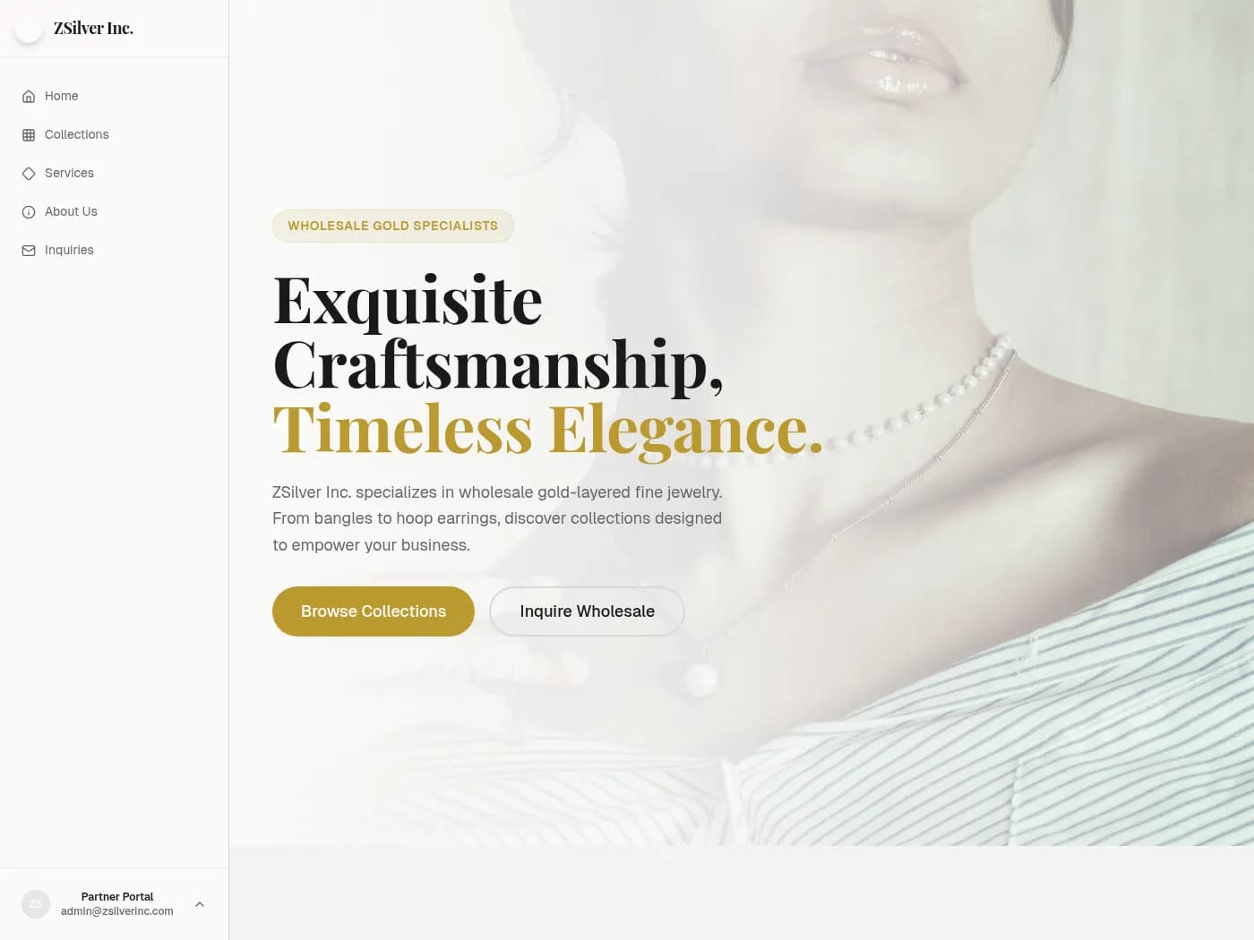 ZSilver Inc. Web Portal