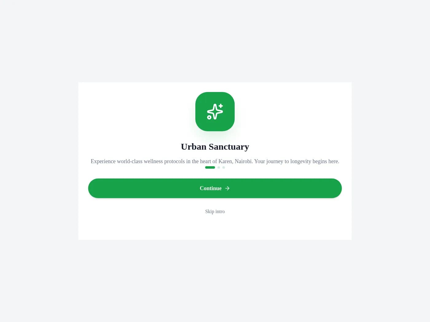 Zuri Longevity Retreat App