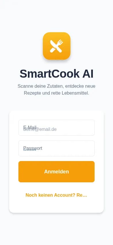 Zutaten Scanner Chef