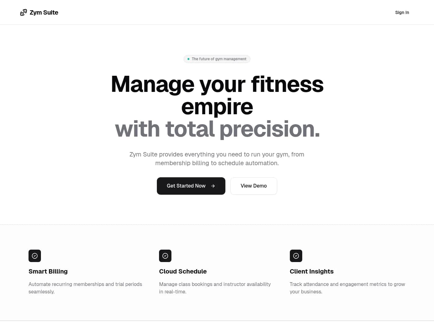 Zym SaaS Suite