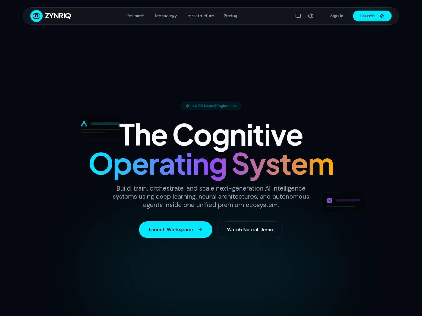 ZYNRIQ Cognitive OS