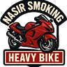 Nasir Smoking heavy bike