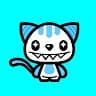 Blind Cyan Cat