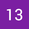 13