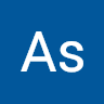As g