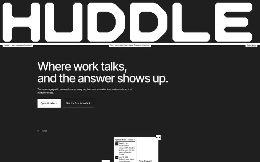 Huddle