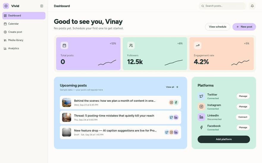 Social Scheduler