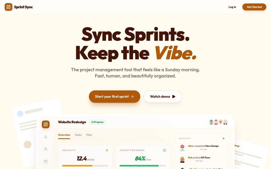 Sprint Sync Dashboard