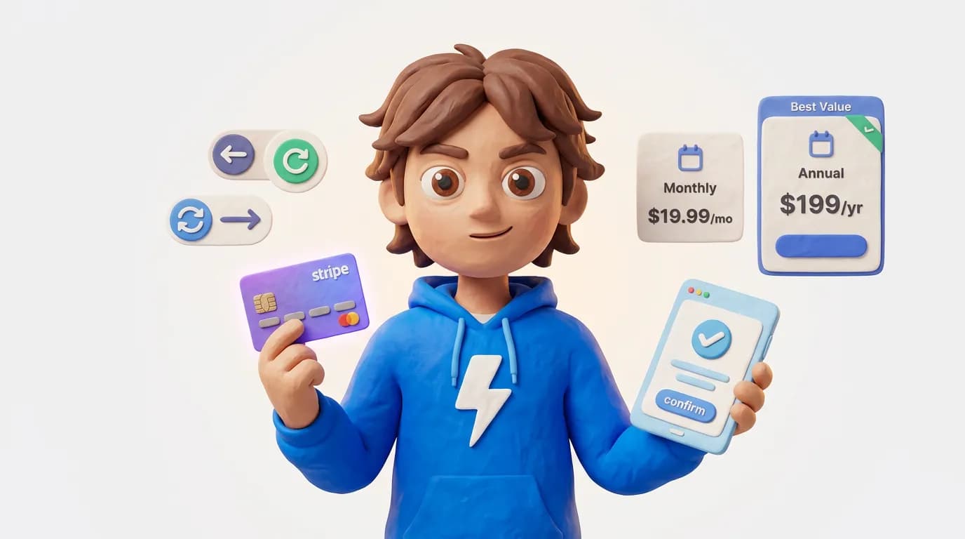Building a Stripe subscription app: the checkout flow and recurring billing your app needs