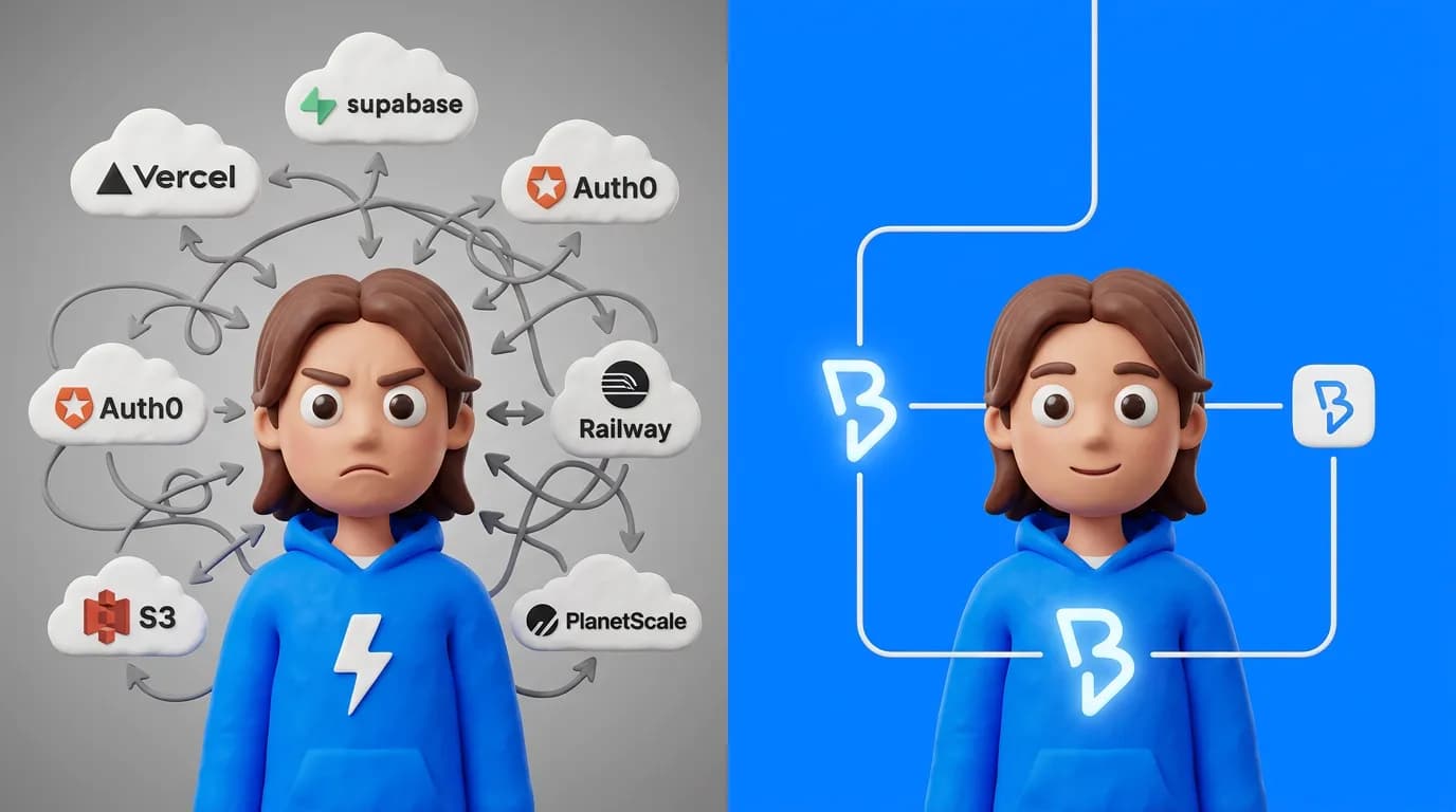 Before Blink Cloud: 6 services, 3 hours of config. After: one Blink plugin, 2 commands