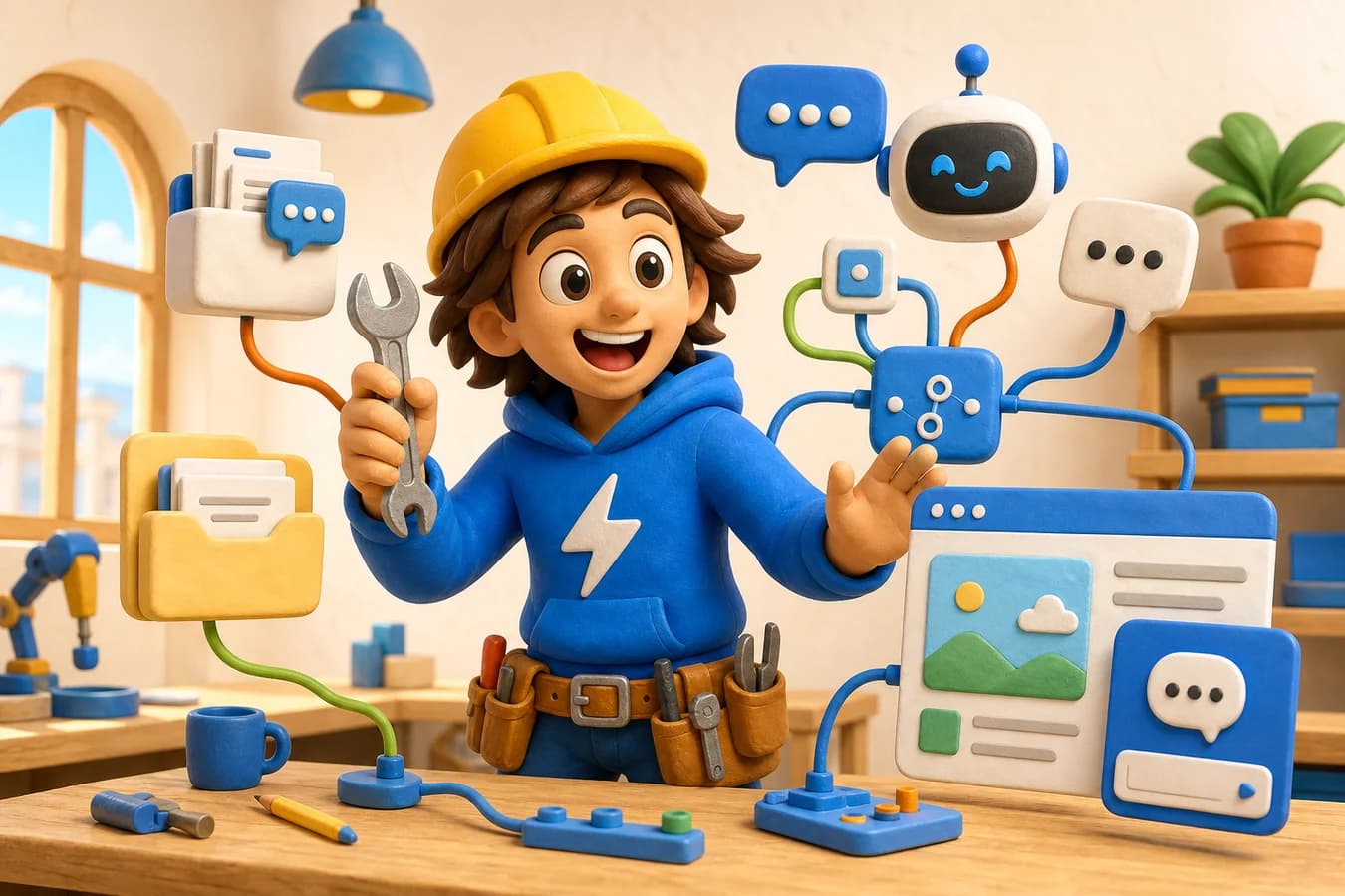 How to build an AI chatbot for your website — custom knowledge base, no generic answers