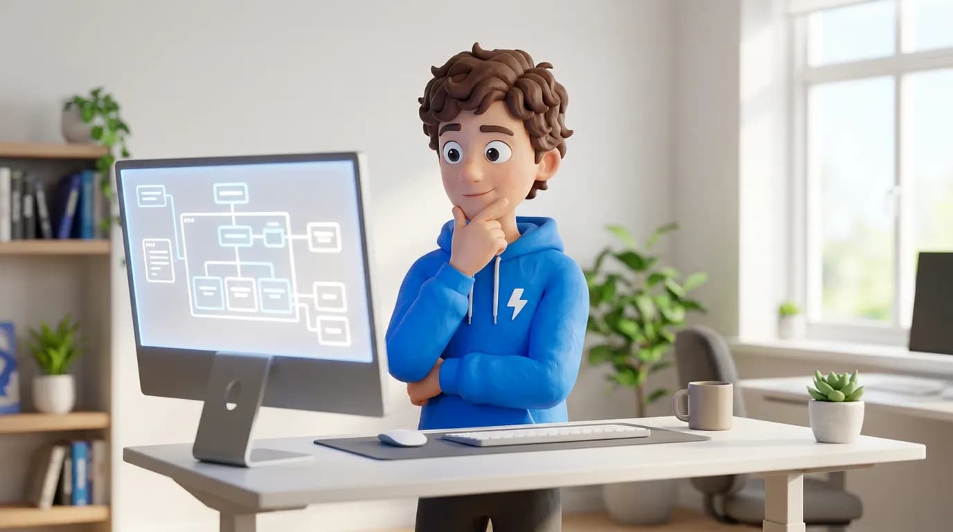 Developer in deep creative work — maintenance tasks delegated to the agent, full focus on the hard engineering problems