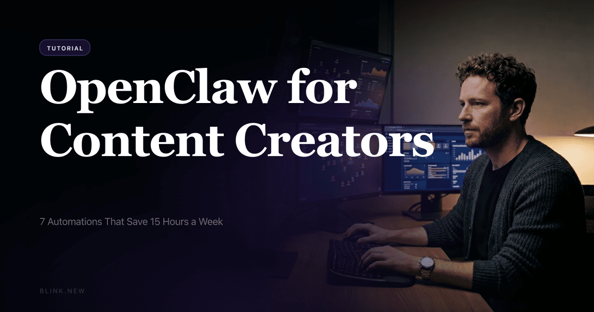 OpenClaw for Content Creators: 7 Automations That Save 15 Hours a Week