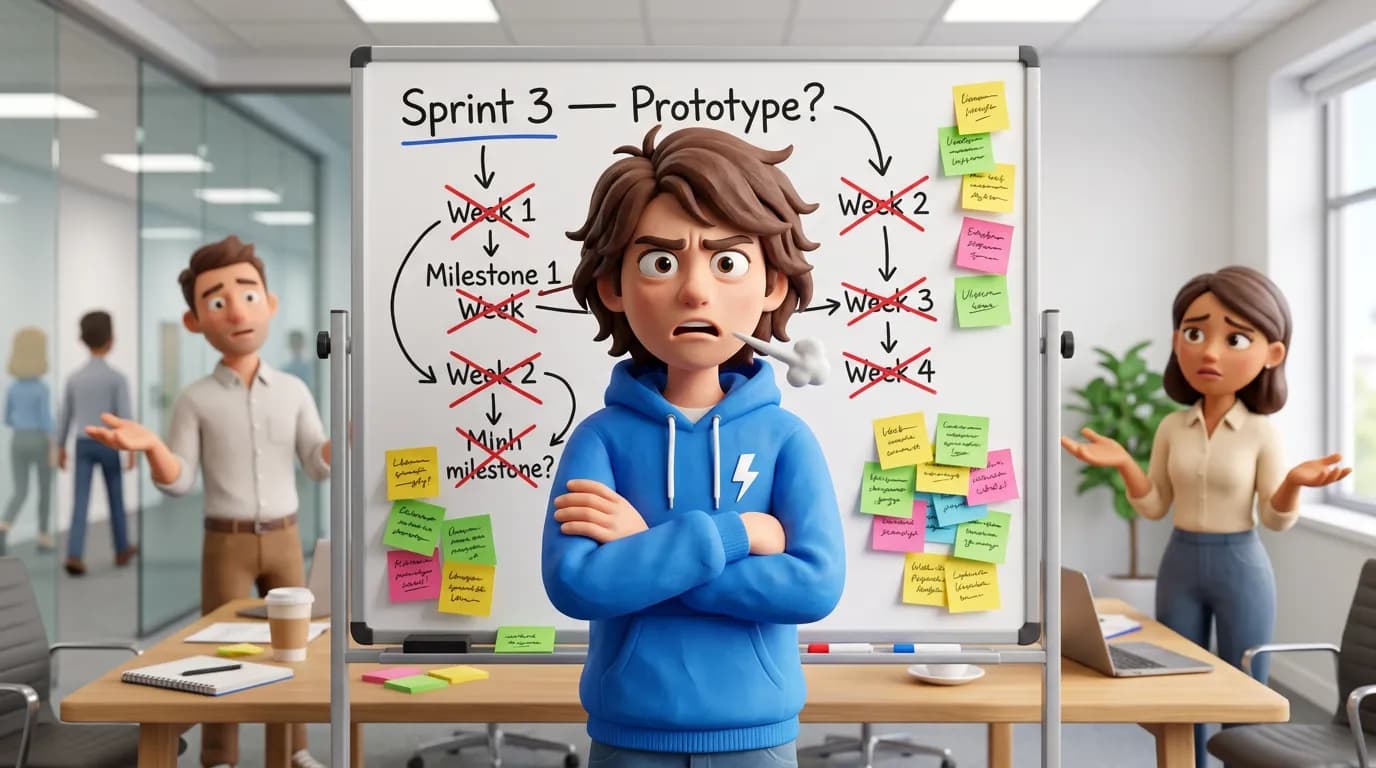 The PM bottleneck: waiting 2-3 sprints to see a working prototype of an idea that might not even pan out