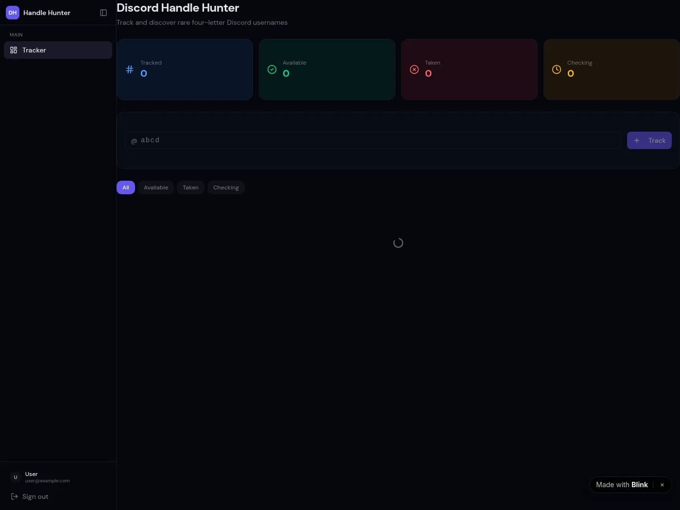 Discord Handle Hunter