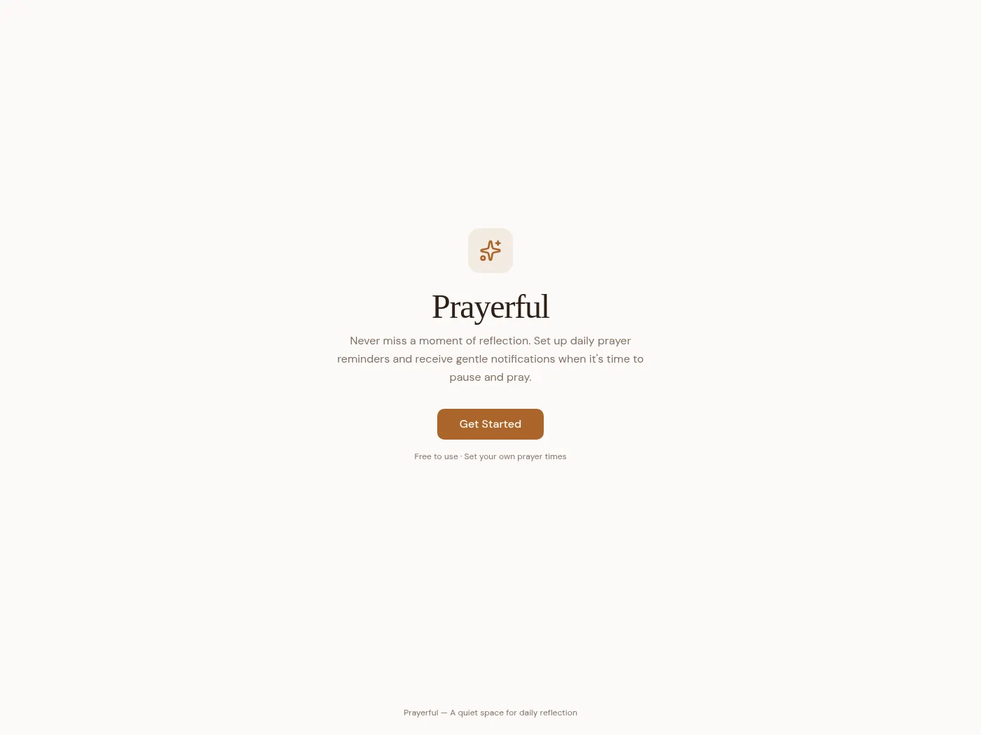 Prayer Reminder App