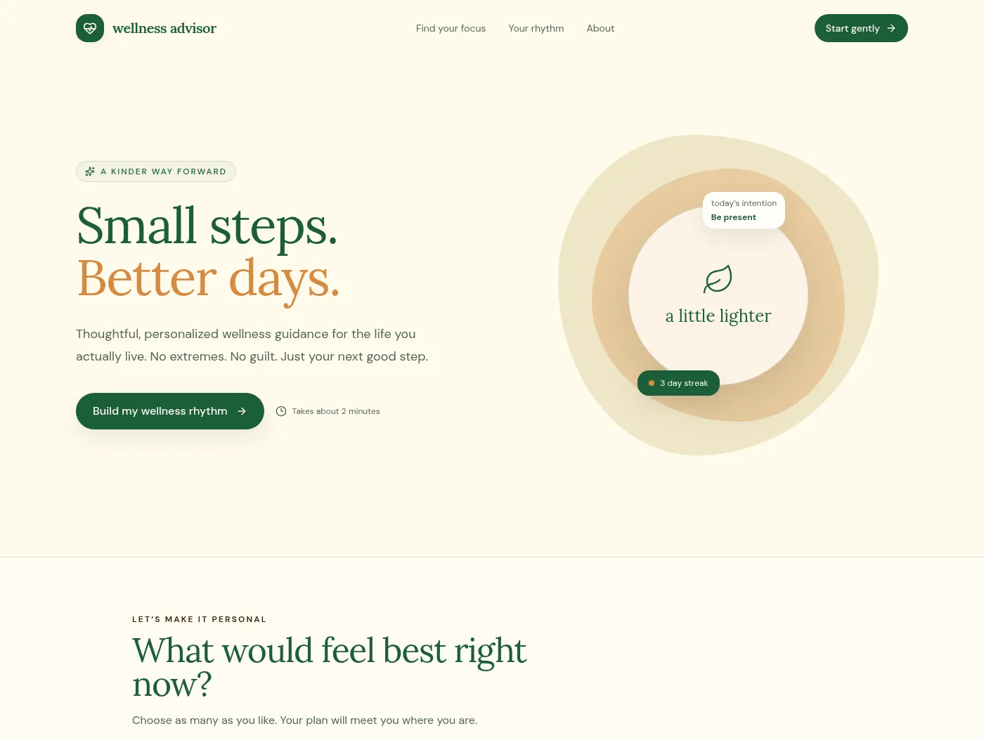 Wellness Advisor