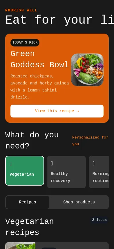 Personalized Recipe Wizard