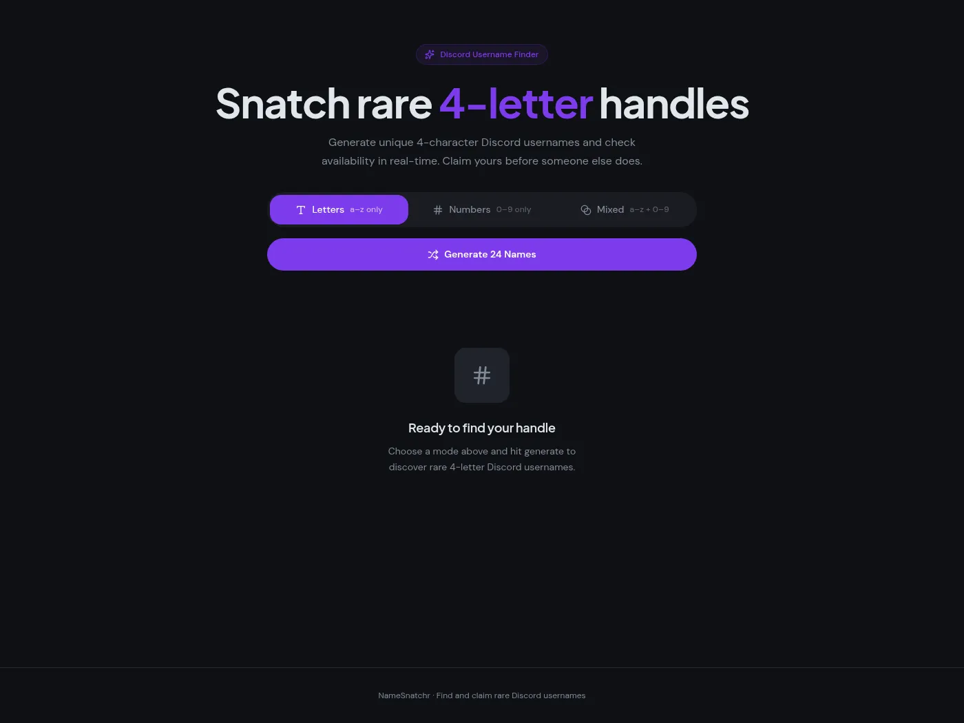 NameSnatchr