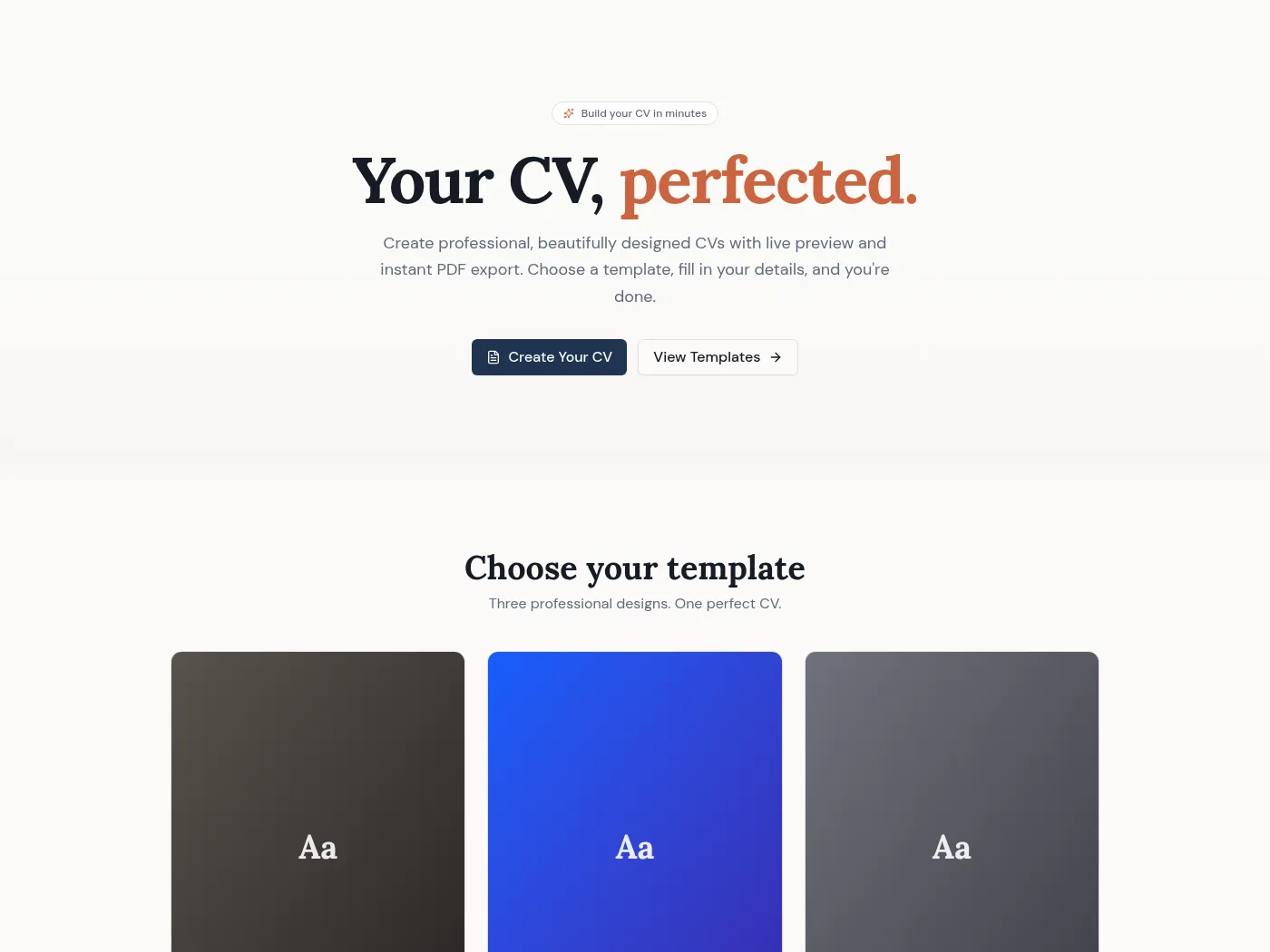 CVBuilder Pro