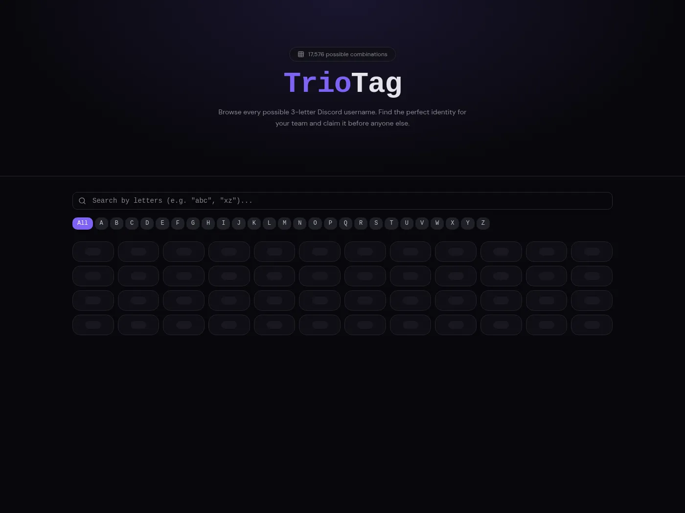 TrioTag Discord Finder