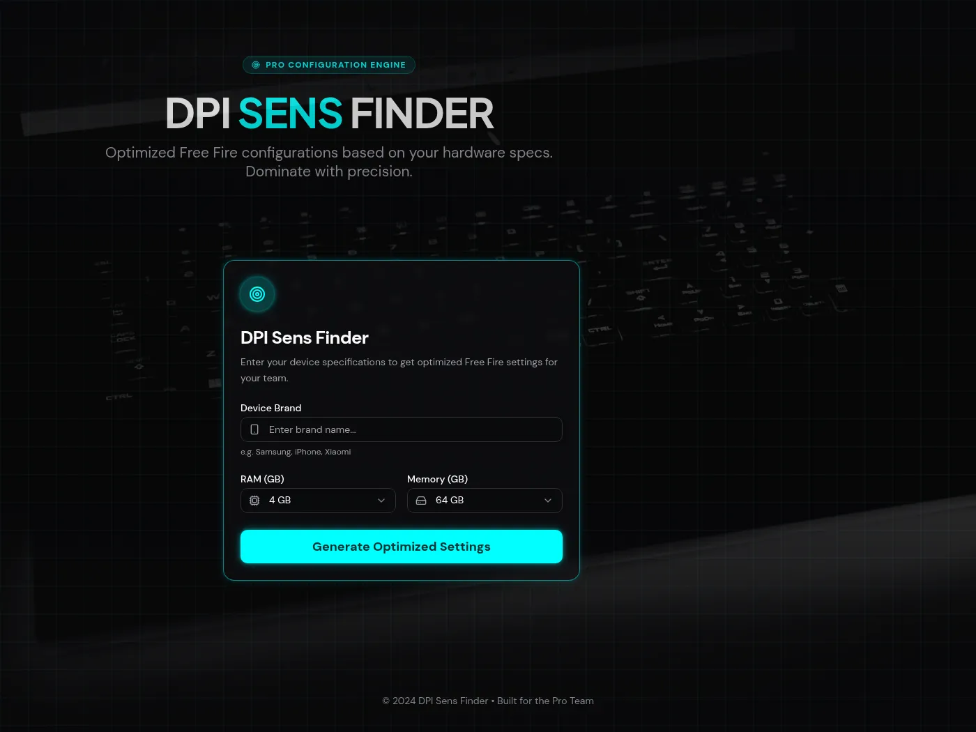 DPI Sens Finder